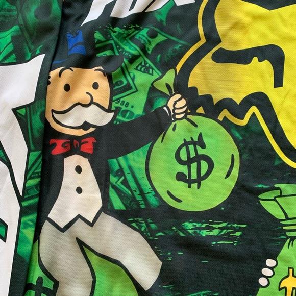 Fox | Shirts | Mens Womens Unisex Xlxxl Rare Retro Monopolymoney Fox ...